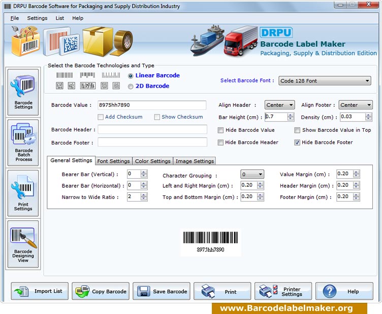 Distribution Industry Barcode Labels 7.3.0.1 on FileCart